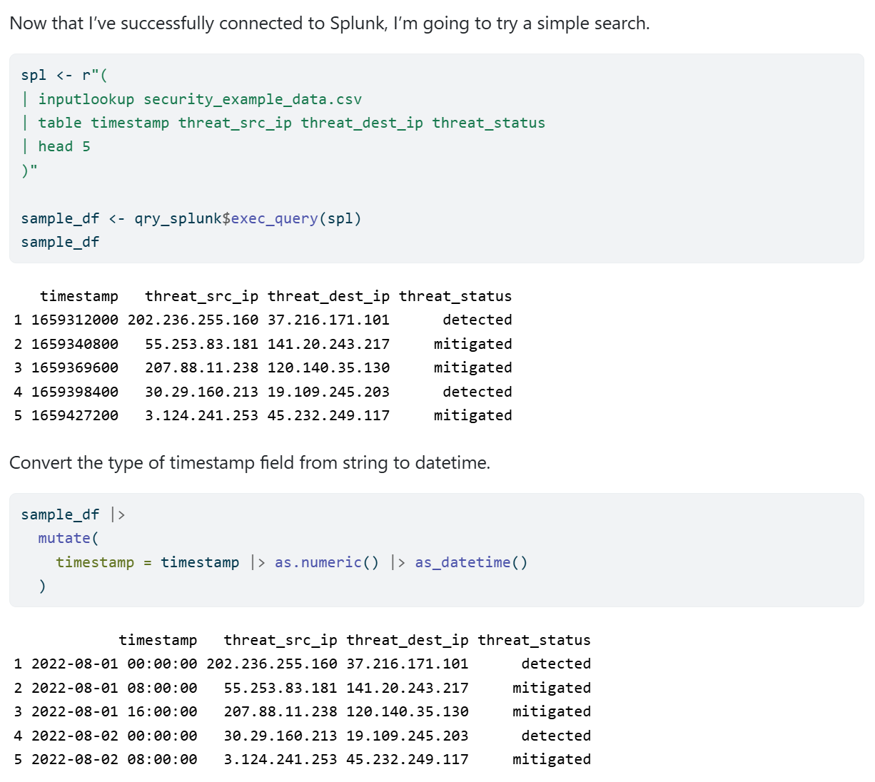 Integrating Splunk Search API and Quarto to Create... - Splunk Community