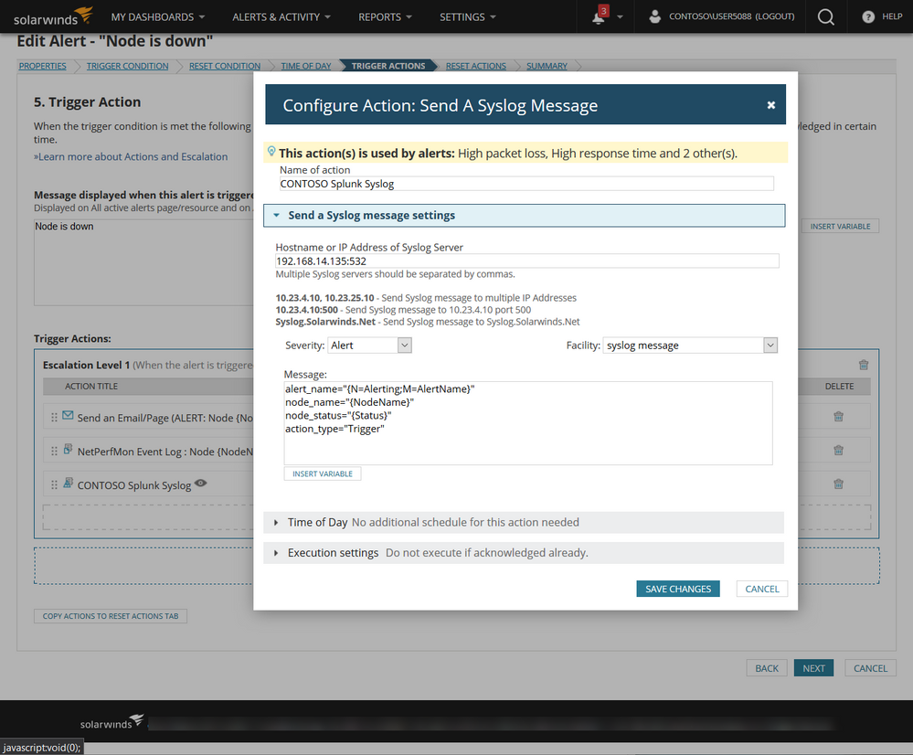 Solved How Do I Get Solarwinds Data Into Splunk With Sysl Splunk Community 