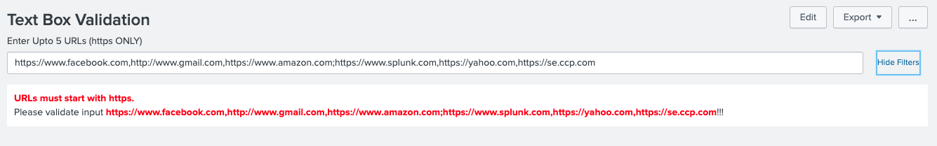 Solved How To Create A Text Box Using Condition Splunk Community