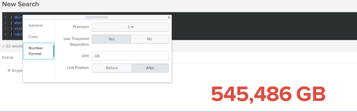 Solved: How to change a single panel color based on text r... - Splunk Community